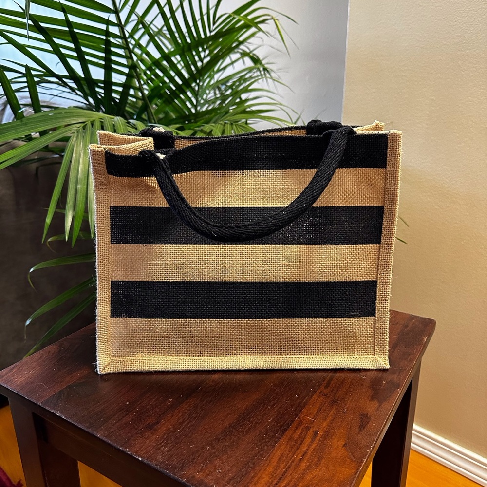 Jute Tote Bag - Gem